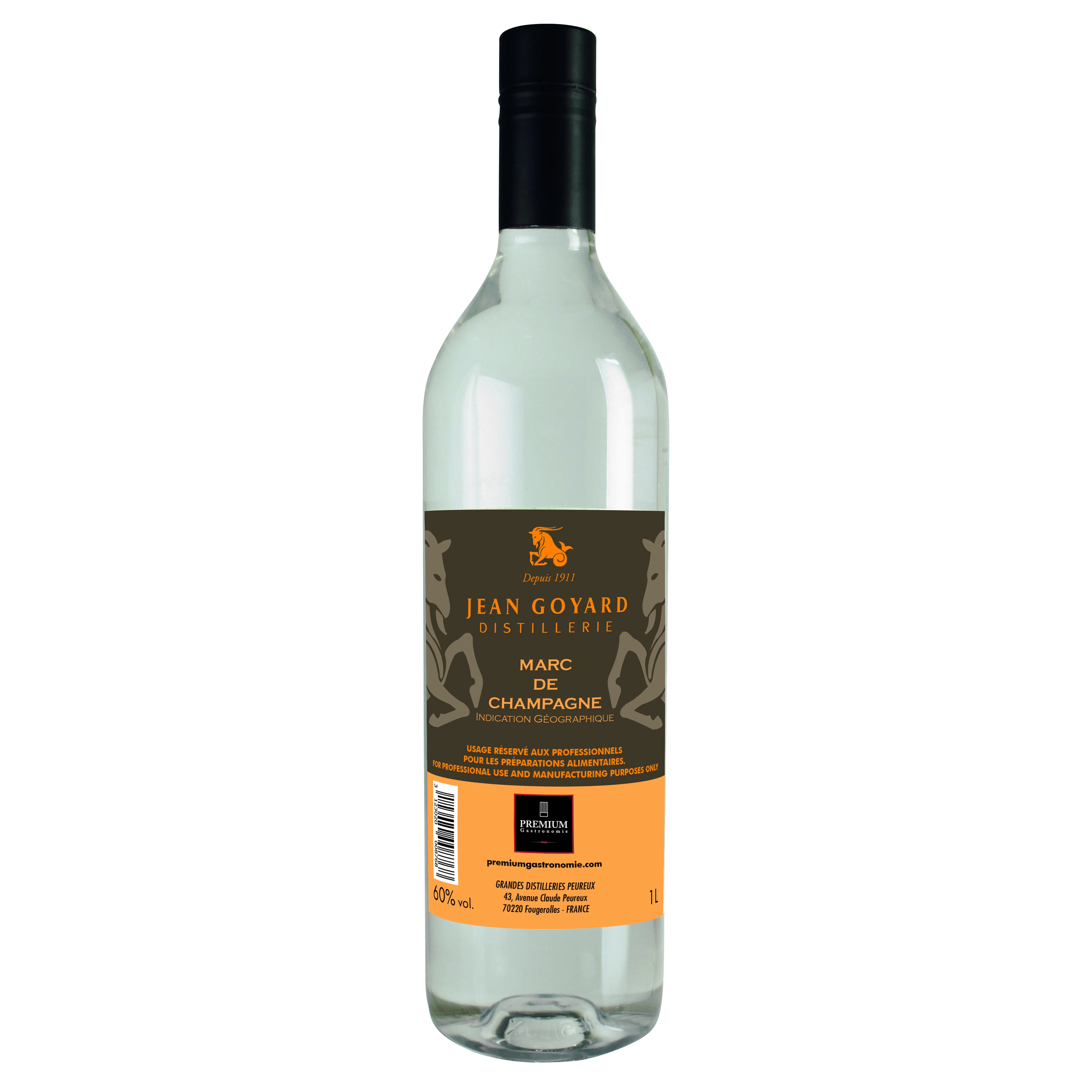 Marc de Champagne 60% vol Concentrated Alcohol | Keylink Limited