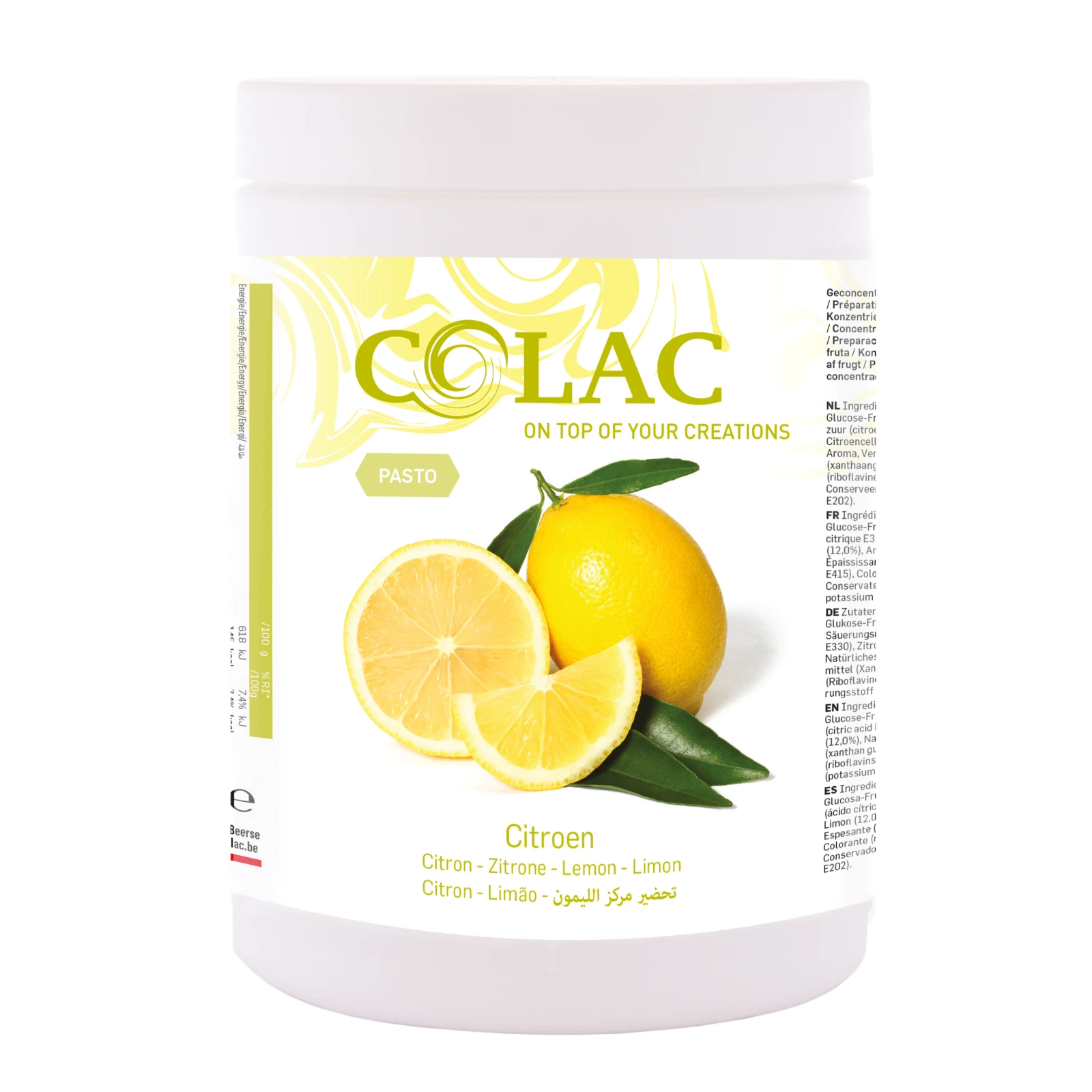 Buy Colac Lemon Flavour Compound available from Keylink in the UK ...