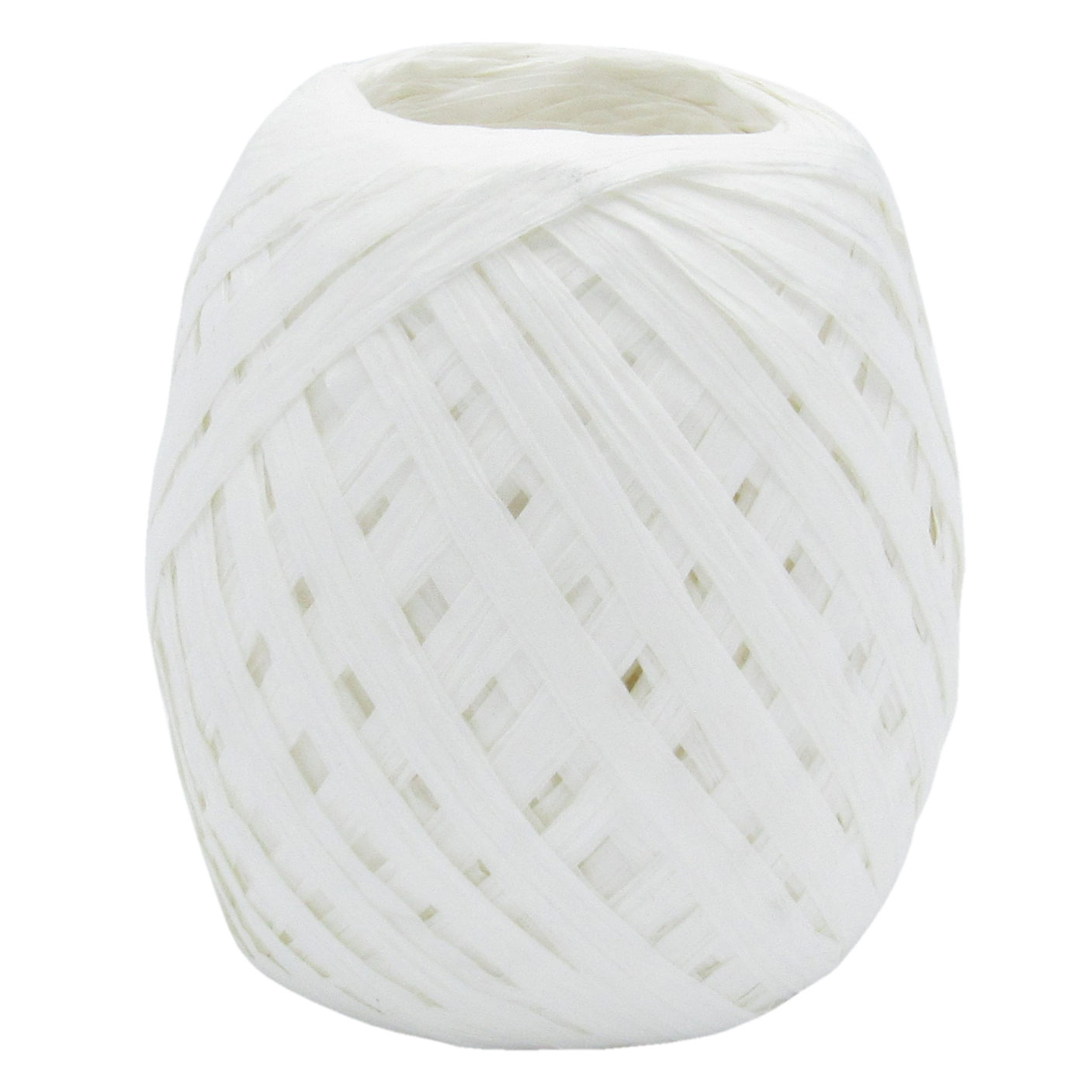 Raffia Ribbon; White | Keylink Limited