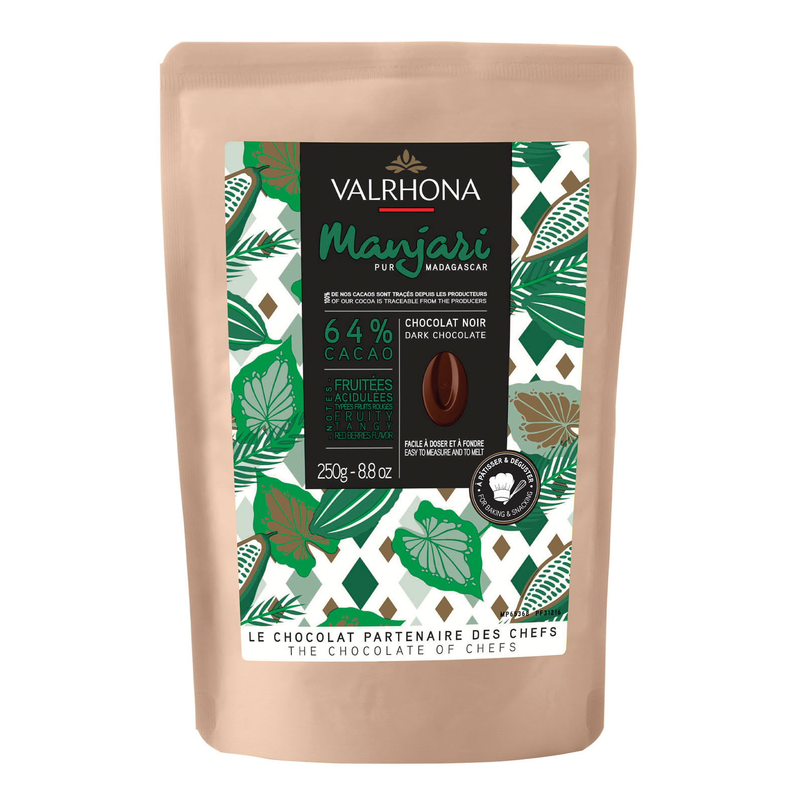 Valrhona Manjari 64% Grand Cru Dark Chocolate | Keylink Limited
