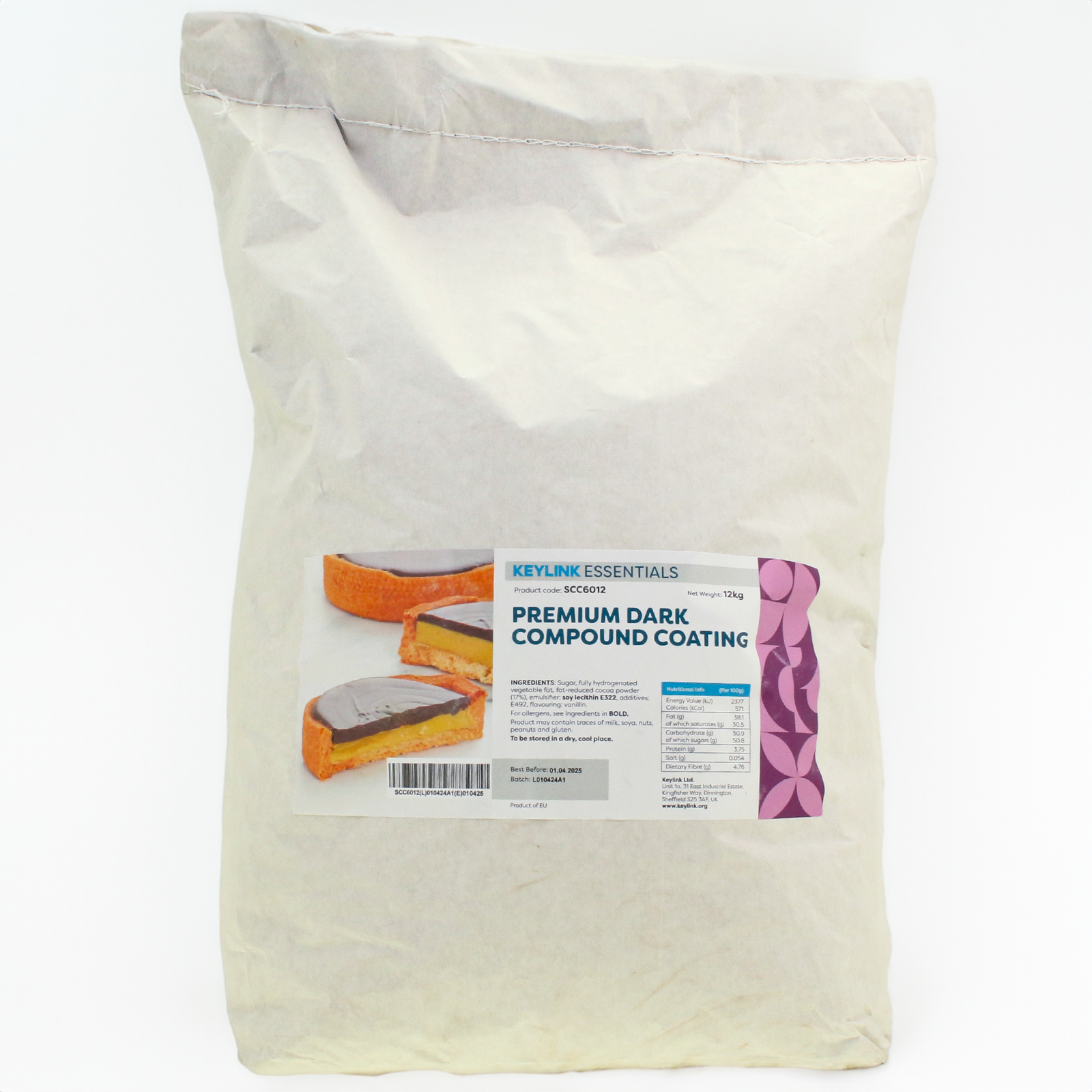 Premium Dark Compound Coating (17% cocoa solids) | Keylink Limited