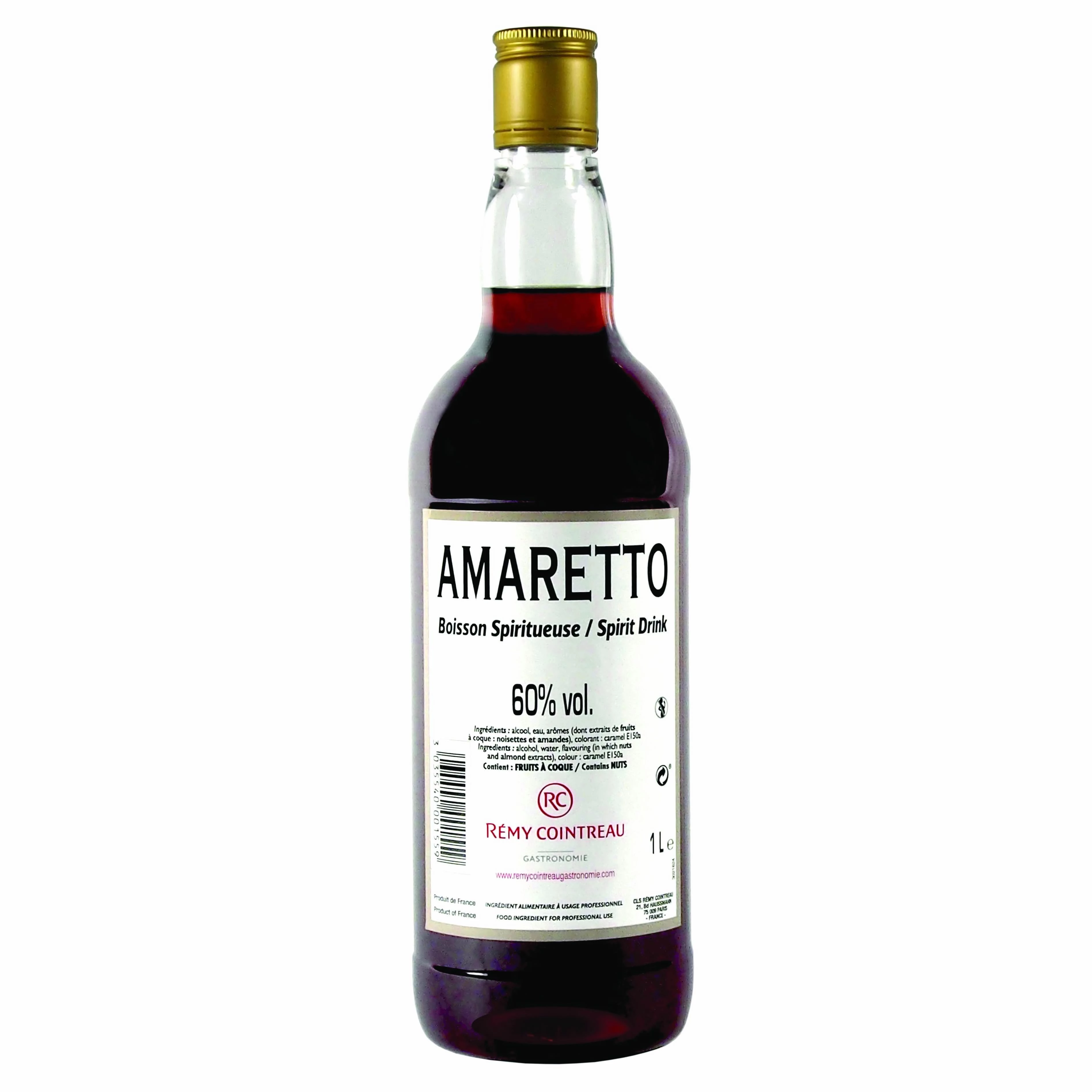 Amaretto 60%, Concentrated Alcohol for Chefs and Chocolatier | Keylink | Keylink Limited